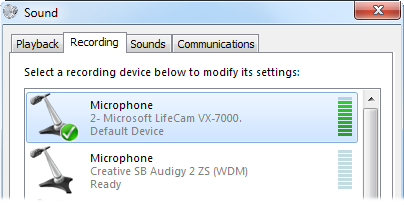 Andy Rathbone » Adjusting a microphone in Windows 7 or Vista